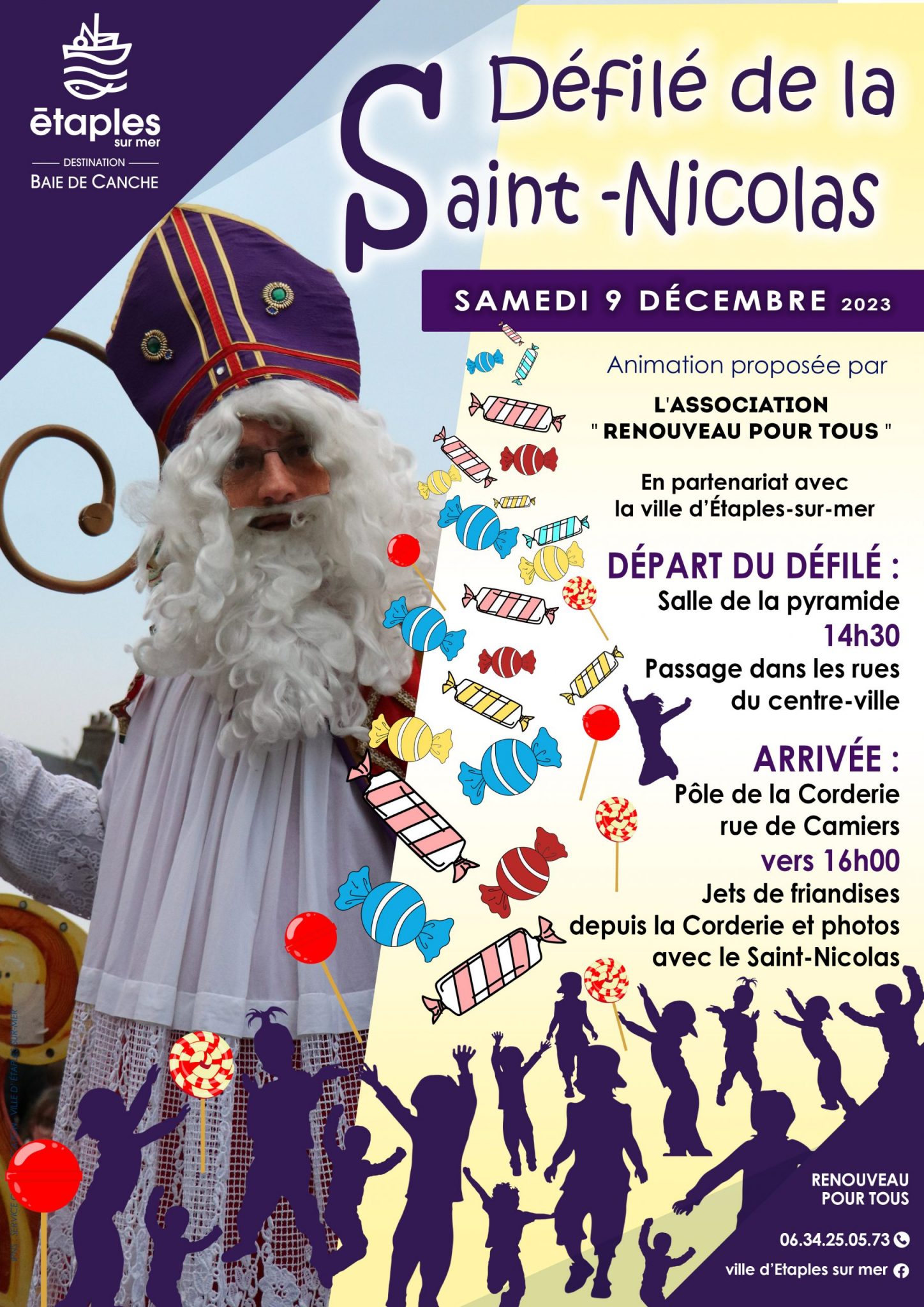affiche saint nicolas 2023web | Ville d'Etaples sur mer